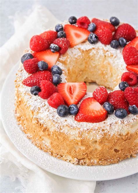 Angel Food Birthday Cake Angel Food Cake Recipe