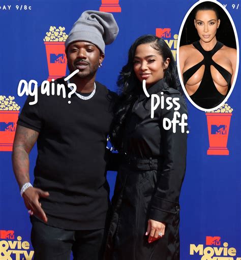 Ray Js Wife Flips Off Camera After Mtv Movie And Tv Awards Host Brings Up That Infamous Kim