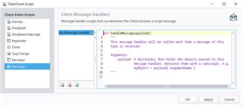 Client Event Scripts Ignition User Manual
