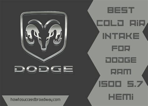 10 Best Cold Air Intake For Dodge Ram 1500 57 Hemi 2025 Extra Power