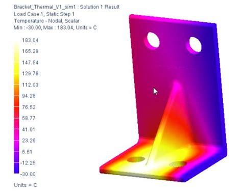 Using Thermal Results To Create Loads And Boundary Conditions In Nx