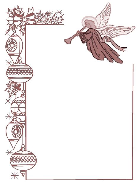Printable Angel Border Printablelib