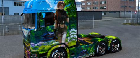 ETS2 Scania Traveling Woman Skin v 1 0 Trucks Scania Skins Mod für Eurotruck Simulator 2 ETS2 Scania Traveling Woman Skin v 1 0 Trucks Scania Skins Mod für Eurotruck Simulator 2