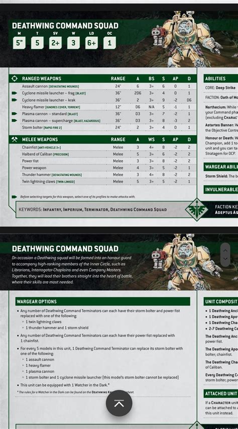 Power Weapon For Deathwing Command Squad Rdarkangels40k