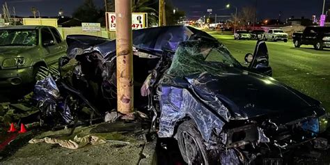 Two Dead In Overnight Hit And Run Crash In Central Las Vegas