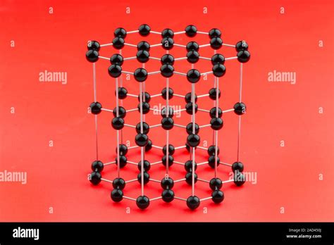 Graphite Molecular Model Graphite Is Used In Pencil Leads And As A Lubricant It Is Composed