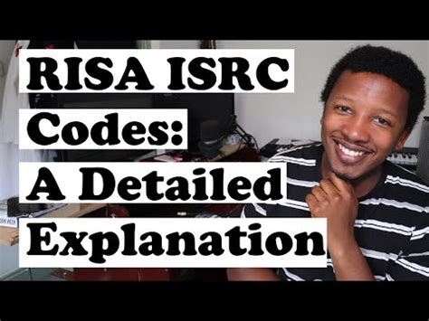 The ISRC Code Explained A Detailed Explanation