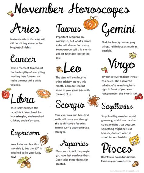 Understanding November Zodiac Signs Secrets To Astrological Insights