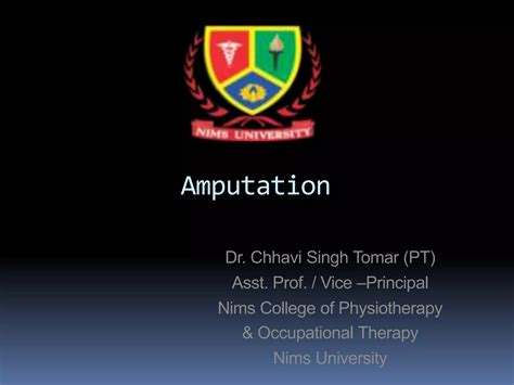 Amputation Pptx