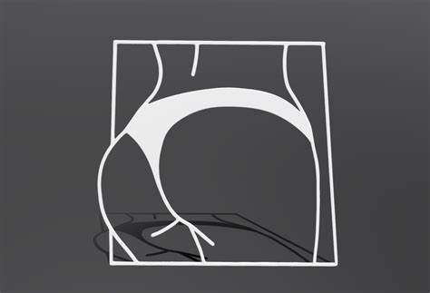 Stl File Sexy Stencil 🫦 Obj・3d Printer Model To Download・cults