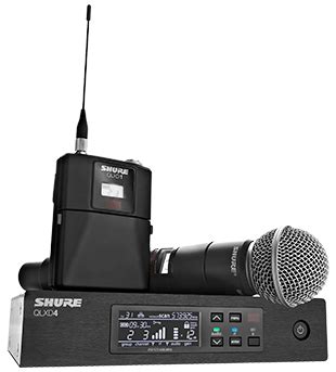 Shure Qlx D Digital Wireless System
