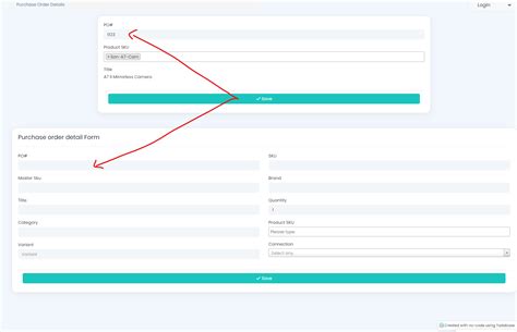 update fields on a form based on another form saved record app