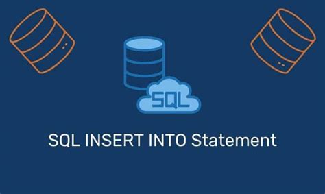Sql Insert Into Statement Itgeared