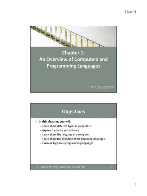 An Overview Of Computers And Programming Languages In This Chapter