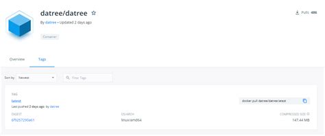 Docker Image Missing Tag Versions · Issue 250 · Datreeiodatree · Github