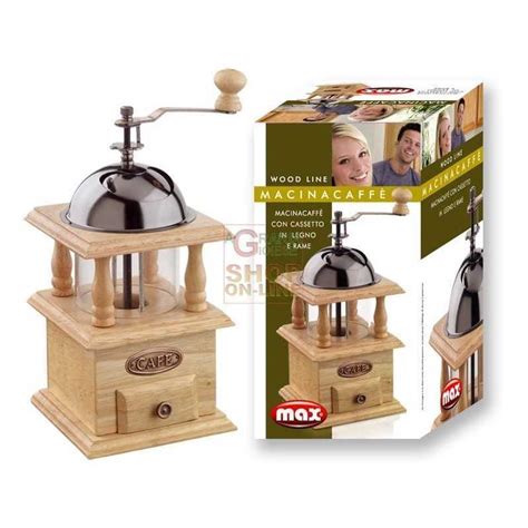 Max Coffee Grinder With Wooden Drawer
