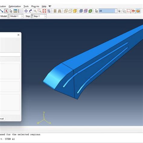 1 Interface Of Abaqus Software The Above Fig 4 1 Shows The Interface Of Download Scientific
