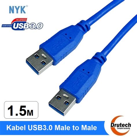 Nyk Kabel Usb Male To Male M Lazada Indonesia