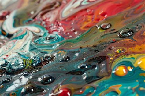 Premium Photo Vivid Fluid Motion Artistic Pattern Texture Design Concept Background