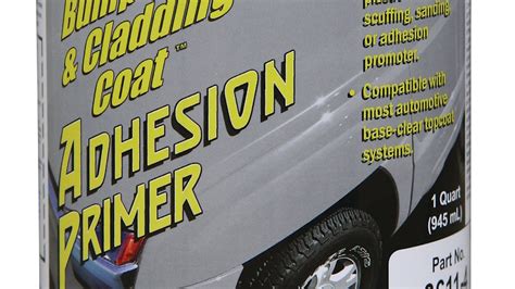 Bumper And Cladding Coat Adhesion Primer Fleet Maintenance