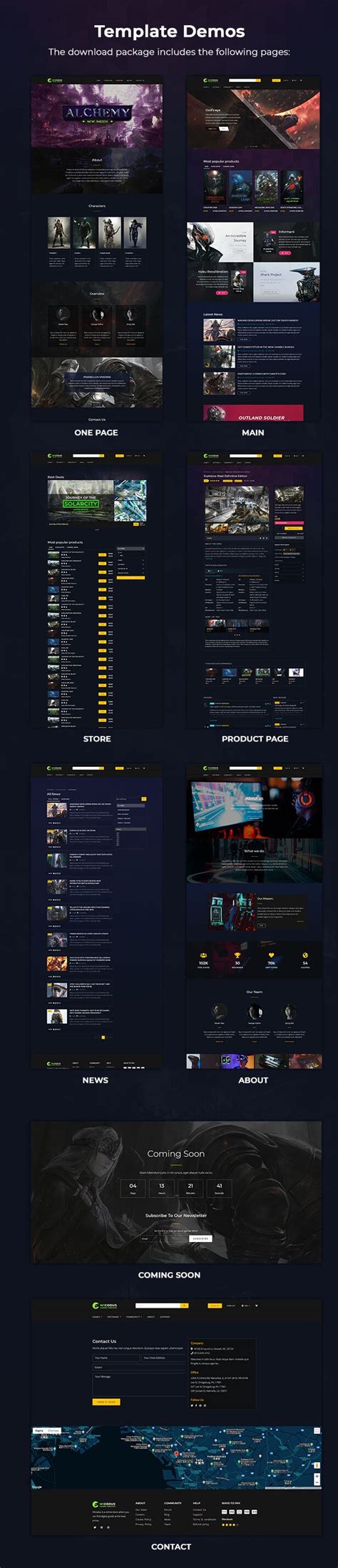 Wicodus Multi Purpose Html Gaming Template Templates Diy Design Scripting Language Wicodus Multi Purpose Html Gaming Template Templates Diy Design Scripting Language