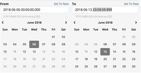 Date Picker Should Behave Like Kibanas And Select Midnight · Issue 23090 · Elastickibana