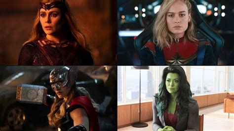 Top 15 Female Superheroes In Marvel Comics And Mcu