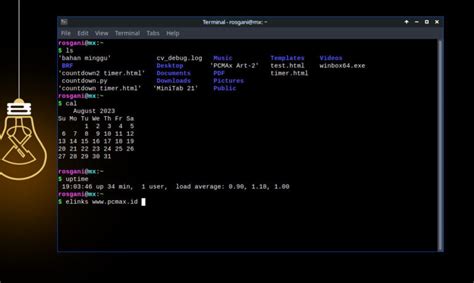 Mengenal Aplikasi Terminal Di Linux PCMAX