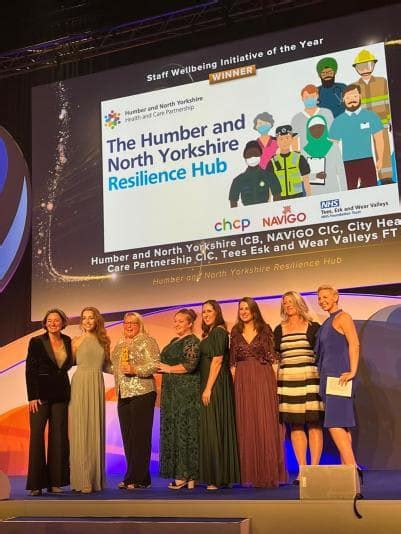 Nhs Staff Wellbeing And Resilience Hub Wins National Patient Safety
