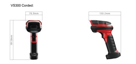 Smart Code Reader Vs302 Cordless Industrial Barcode Reader Inkjet Dm