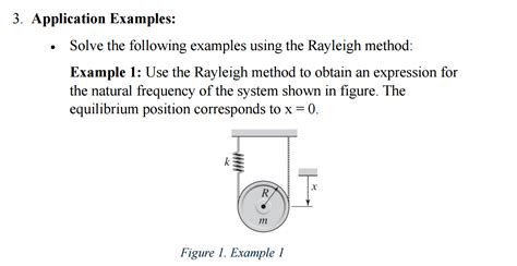 solved application examples solve the following examples