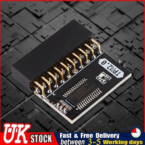 UK TPM 2 0 Encryption Security Module 20 Pin Motherboard Card For Gigabyte Platf 13 49