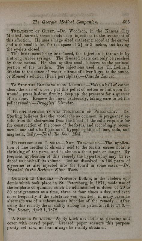 Extracts And Gleanings Pmc