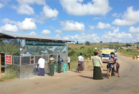 ပင်လောင်းမြို့နယ်အဝင်၌ မော်တော်ယာဉ်မောင်းများနှင့် မြို့နယ်ဝင်ထွက် သွားလားသူများကို Rdt ဖြင့