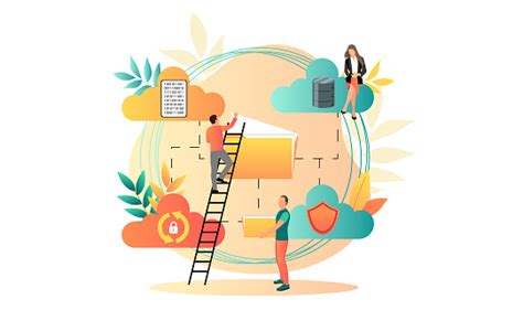 클라우드 스토리지 디자인 개념입니다 인터넷 데이터 교환 기술 디지털 정보 보호 서비스 다른 장치는 데이터 전송을 보호합니다 추상