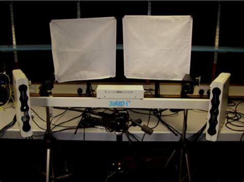 A Photograph Of The 3dmd Dynamic 3d Scanner Download Scientific Diagram