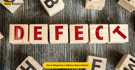 How To Respond To A Defective Return Notice