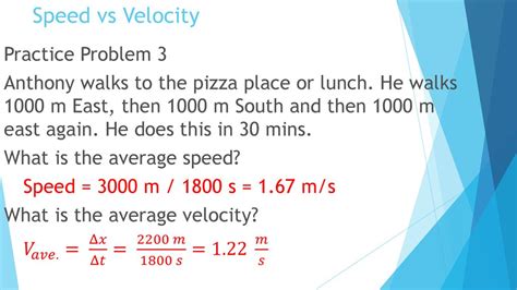 Average Speed Example Problems