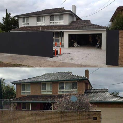 Before And After Rendering Melbourne Australia Rendered Houses Melbourne House Old House