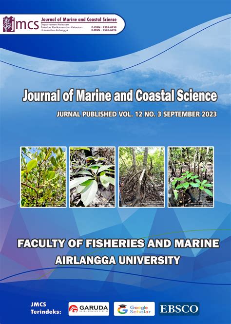Vol 12 No 3 2023 September Journal Of Marine And Coastal Science