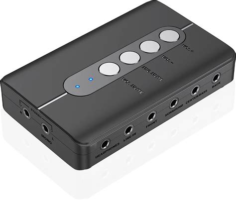Digitallife U2audio7 1 Usb Sound Interface Box For Home Theater Ready Sound System Or Pc Music