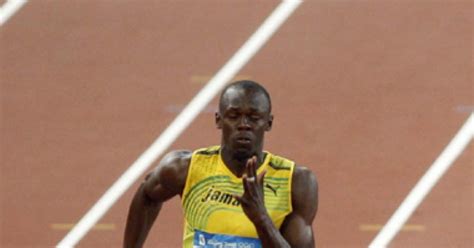 볼트 남자 100m 9초69 세계신기록자메이카 첫 금