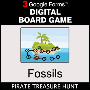 Fossils Digital Board Game Google Forms By Whooper Swan Science