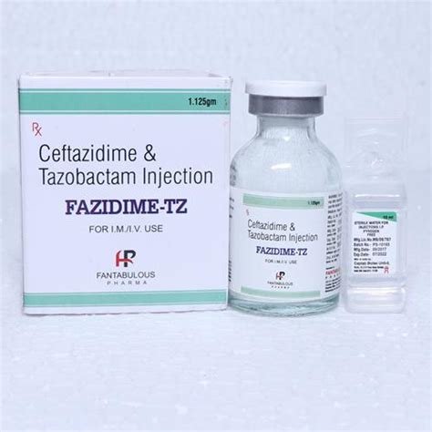 Ceftazidime Tazobactam Injection Mmg