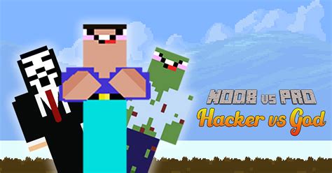 Noob Vs Pro Vs Hacker Vs God Online Game Play For Free Keygames