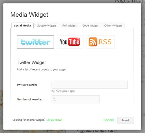 Widgets Papyrs