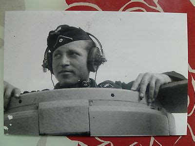 German Tank Commander Photographs Ww2 Postcard Size 537555093