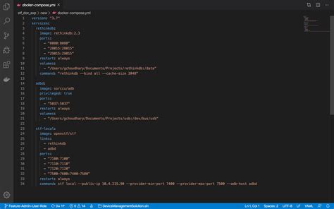 Docker Containers Are Up Rethinkdb Is Up Adbd Container Is Up But Stf Containiner Exiting