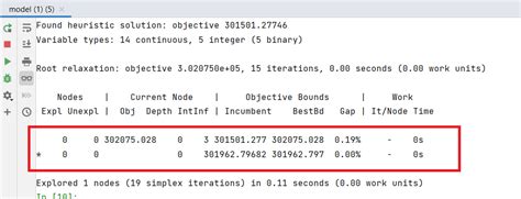 How To Print Objective Values Runtime Of Each Iteration Gurobi Help