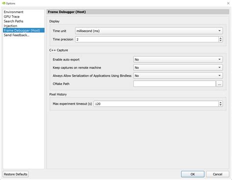 User Guide Nsight Graphics Documentation